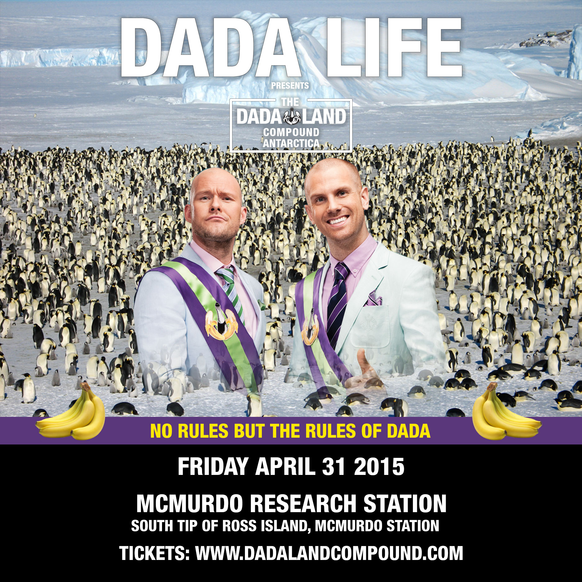 THE DADA LAND COMPOUND: ANTARCTICA - Dada Life